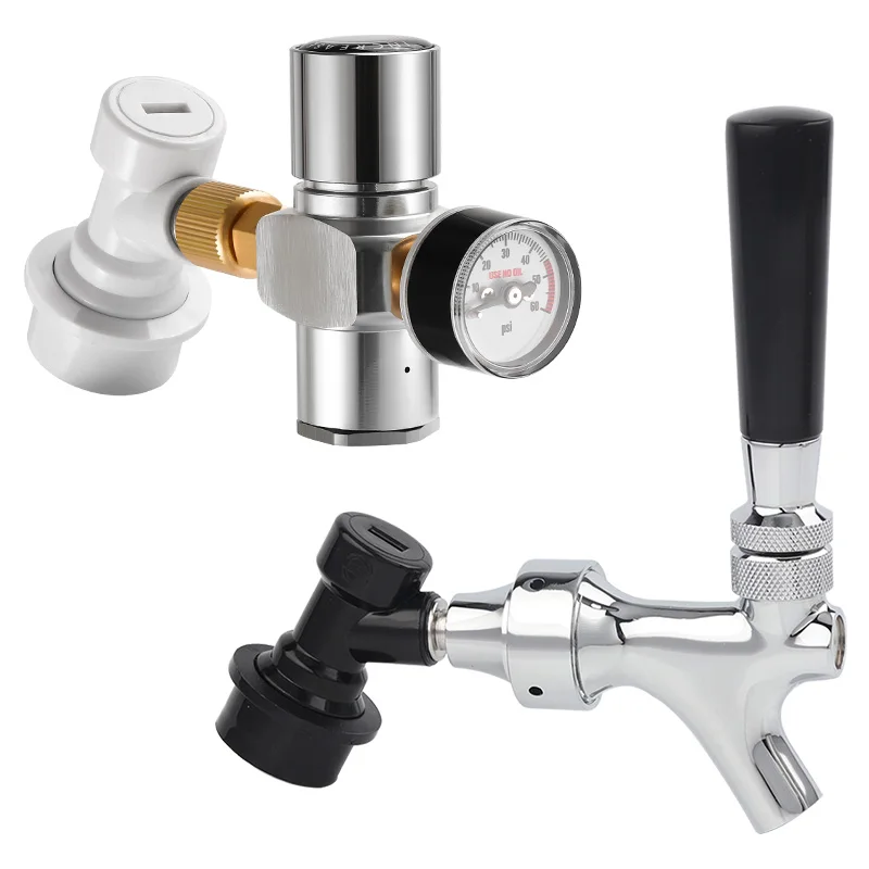 Home-Brewery-Beer-Carbonation-Dispenser-Combine-Kit-Premium-0-60PSI ...