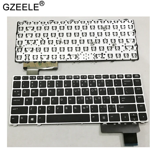 US English Laptop keyboard for HP EliteBook Folio 9470M 9470 9480 9480M ...