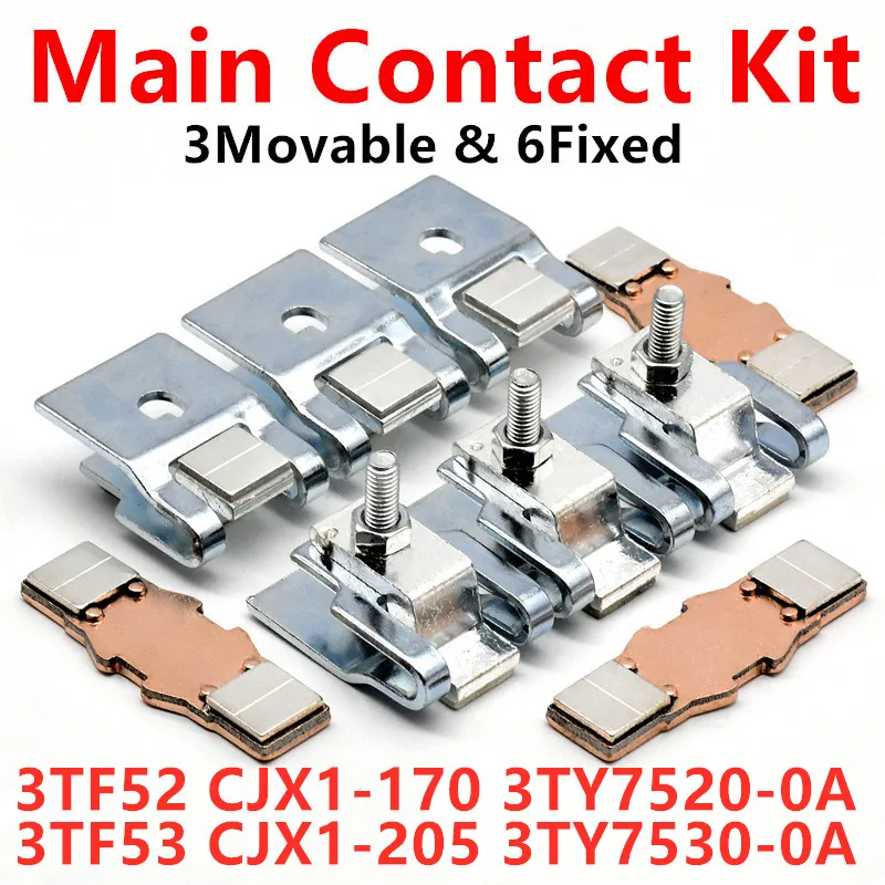 Main Contact Kit for 3TF52 3TF53 Contactor Repair Kit 3TY7520-0A ...