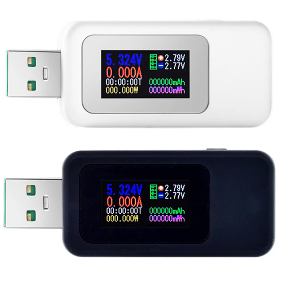 10-in-1-USB-Tester-DC-Digital-Voltmeter-Amper-metro-Strom-Spannung ...