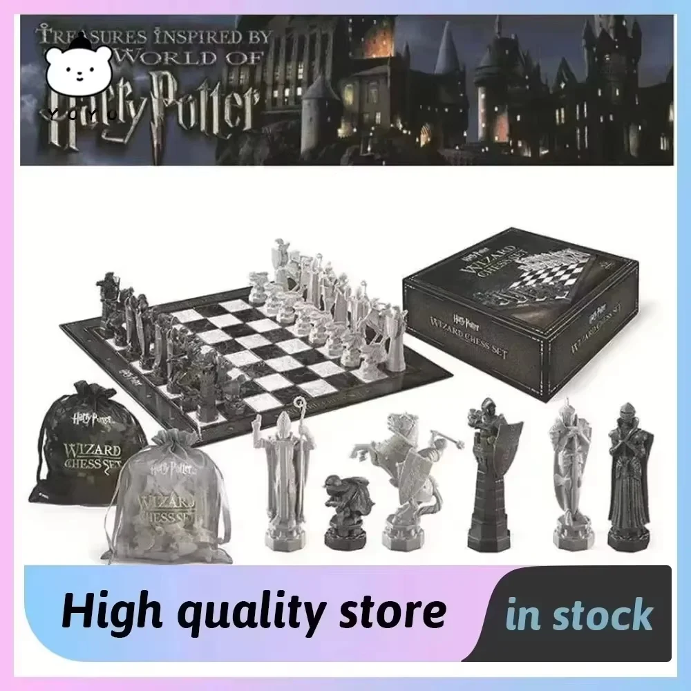 Harry Potter Wizard Chess Anime Figure Board Game Wizard Chess Action ...