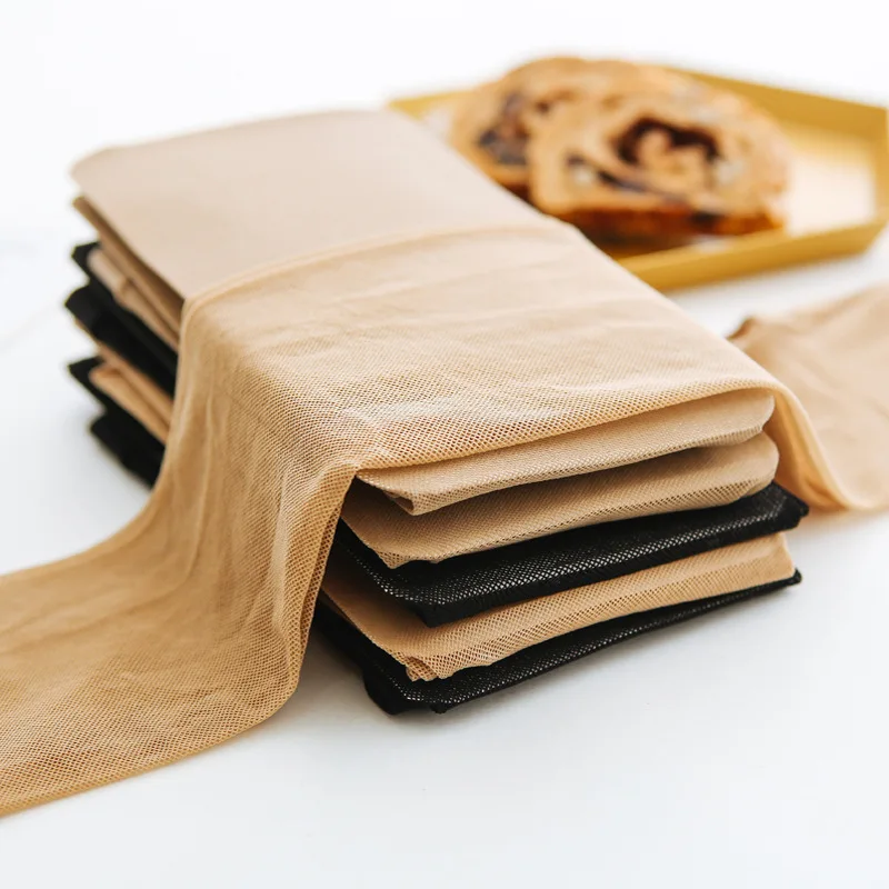 Ultra-Thin-High-Elastic-Mesh-Pantyhose-Seamless-Stockings-Anti-Snagging ...