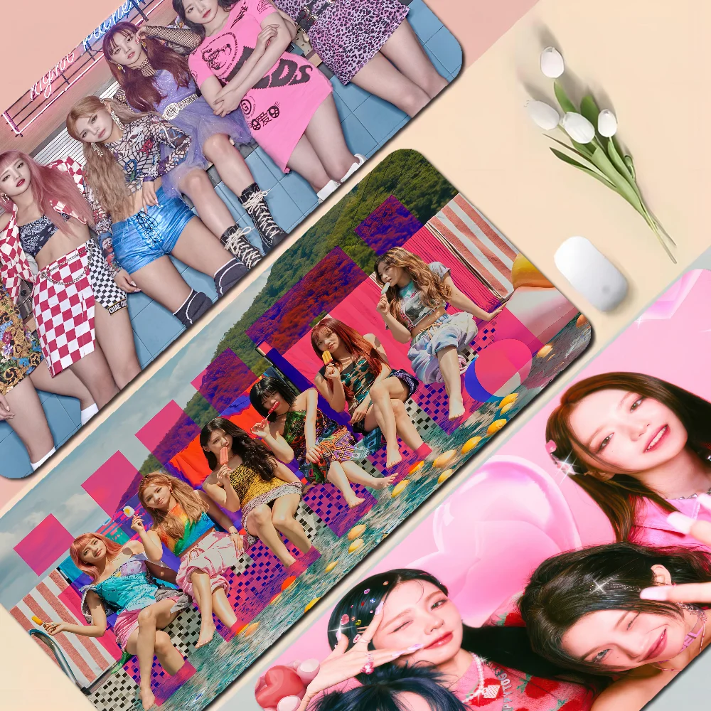 Kpop-G-I-DLE-INS-Tide-Large-Table-Mat-Student-Mousepad-Gamer-Computer ...