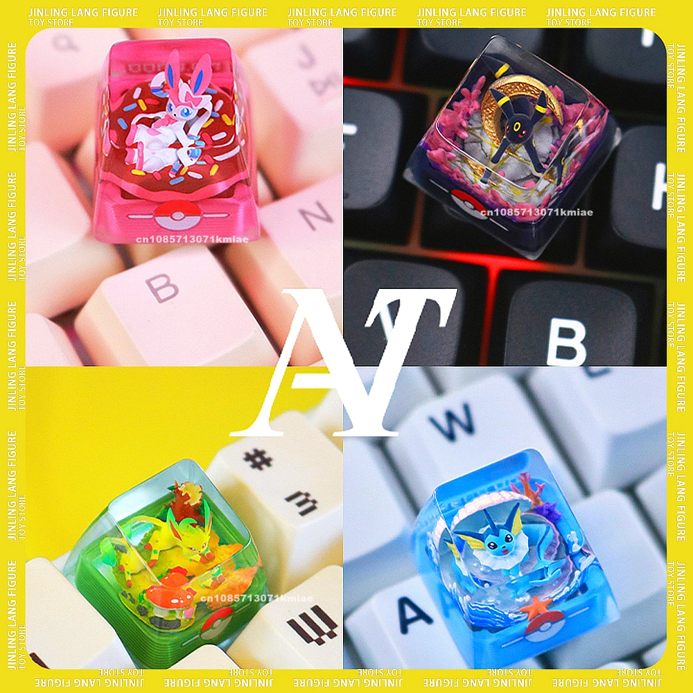 Pockets-Cartoon-Elf-Keycap-Resin-Translucency-Keycap-Customization-Cute ...