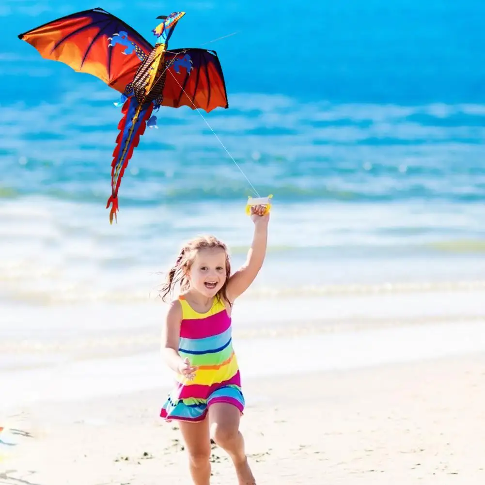Creative-Kite-Cute-Lifelike-3D-Dragon-Outdoor-Sport-Fun-Flying-Kite-for ...