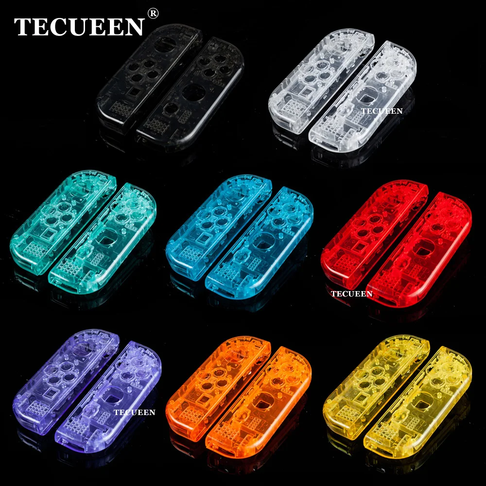 Transparent Replacement Shell For Nintendo Switch NS/OLED Joy-Con DIY ...