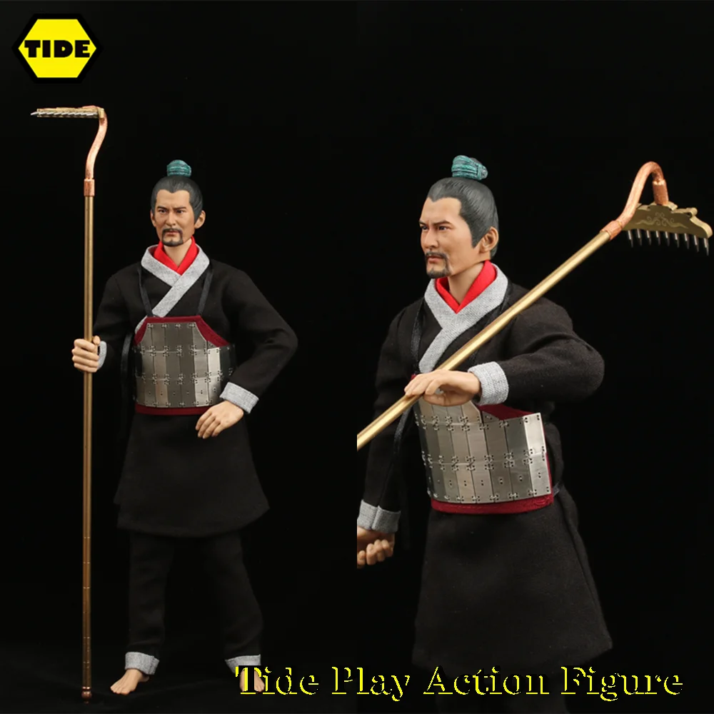1/6 Soldier Metal Mini Chinese Weapon Pig Bajie Arms Warrior Brass Nine ...