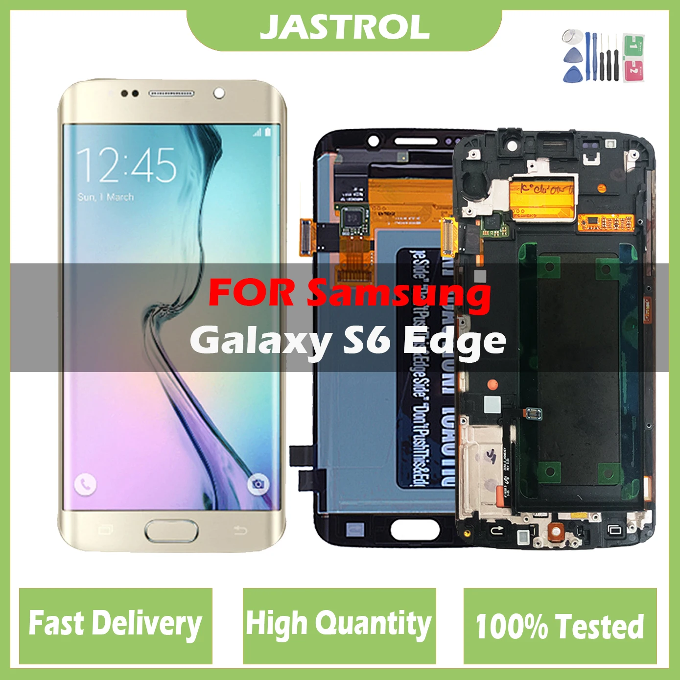 Original 5.1" LCD Display for Samsung Galaxy S6 edge G925 G925F LCD ...