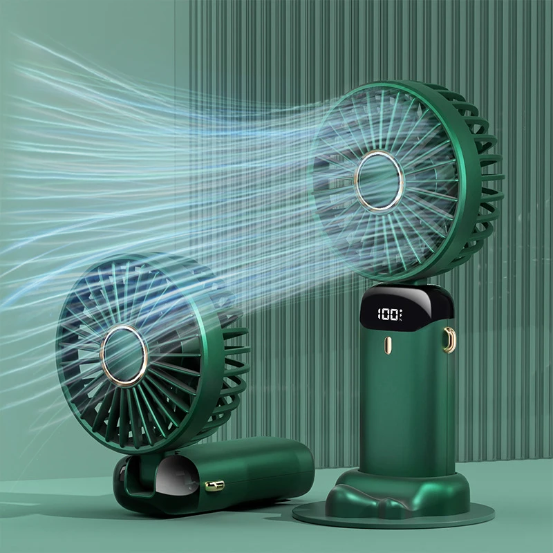 Portable Handheld Fan 2500MAH/5000MAH USB Charging Office Desktop ...