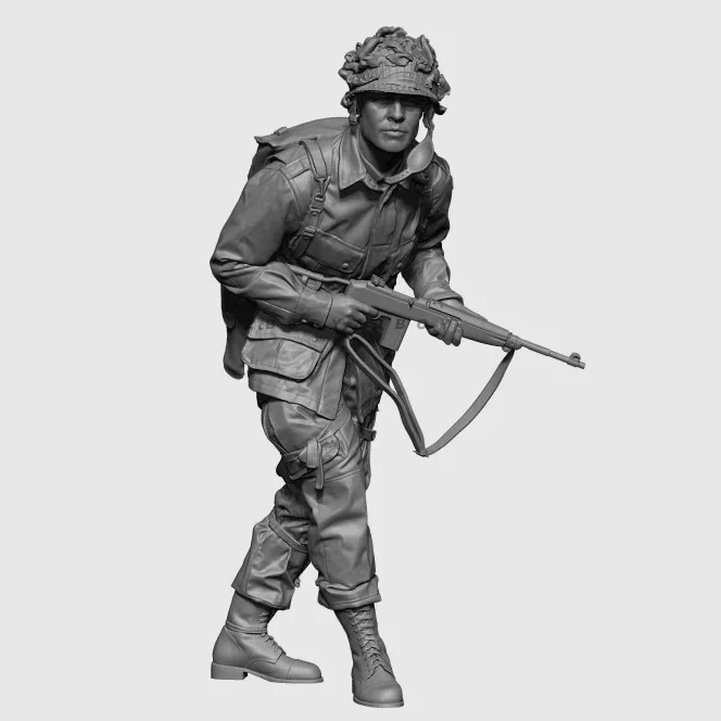 1-35-Resin-Soldier-model-kits-figure-colorless-and-self-assembled-A ...