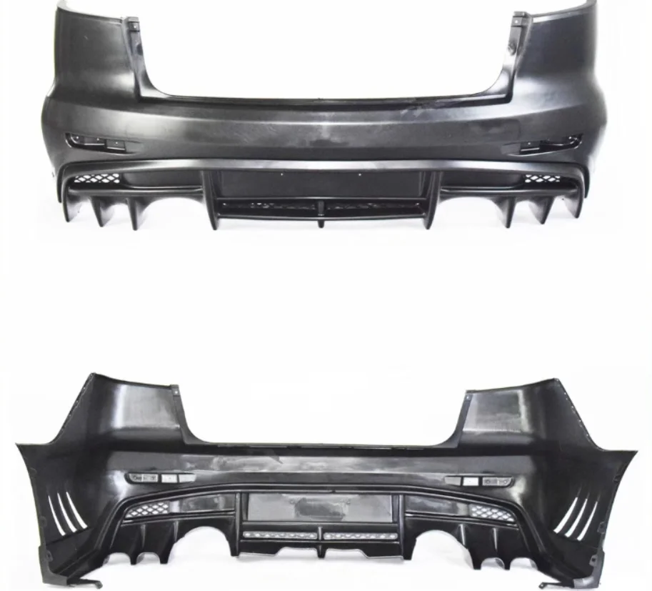 Body-Parts-VARIS-Rear-Bumper-For-2009-2015-MITSUBISHI-Lancer-Rear ...