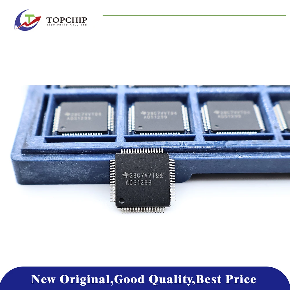 1-10Pcs-Lot-New-Orignal-ADS1299-ADS1299IPAGR-TQFP-64-10x10-Analog-Front ...