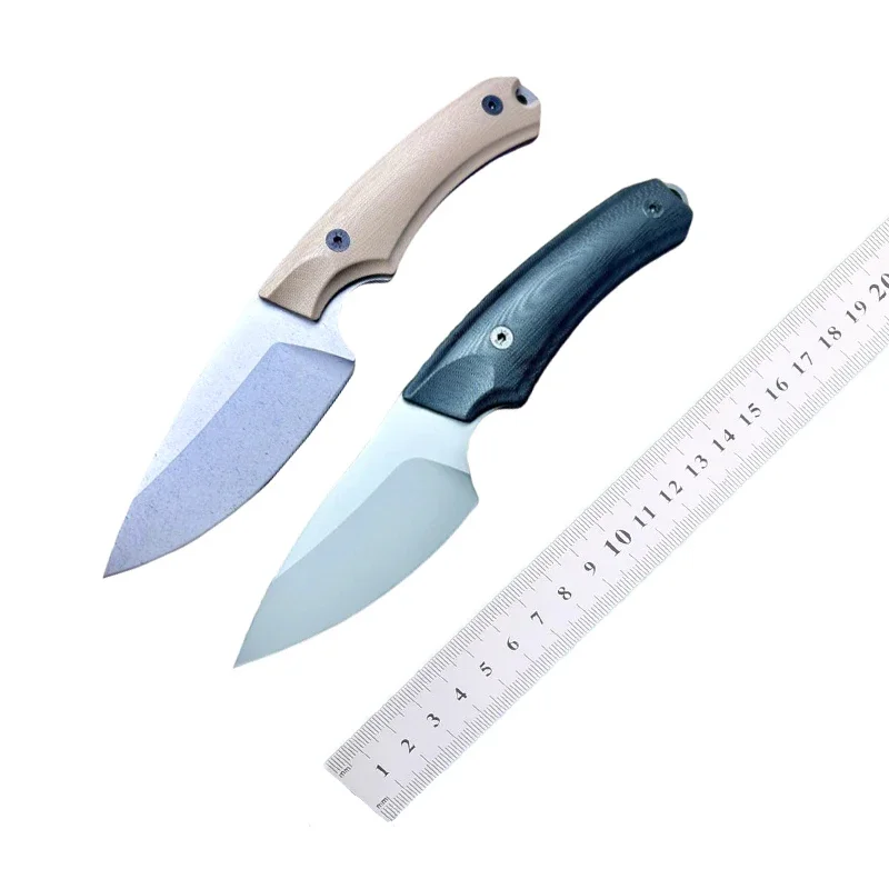 Paodin-BK663-Straight-Fixed-Blade-Knife-DC53-Blade-G10-Handle-Tactical ...