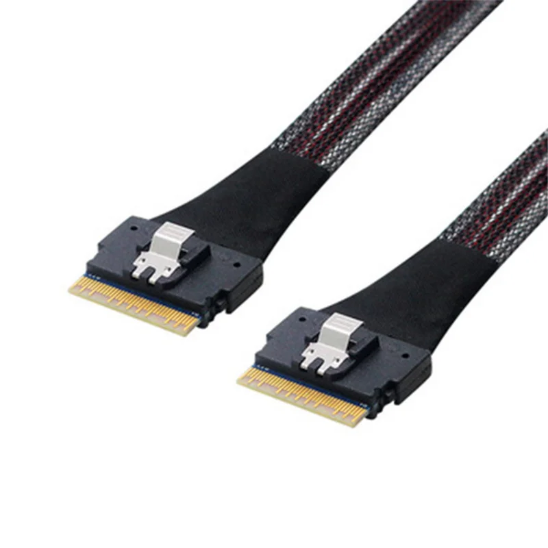 CY Slim SAS к PCI-E Slimline SAS 4.0 кабель | AliExpress
