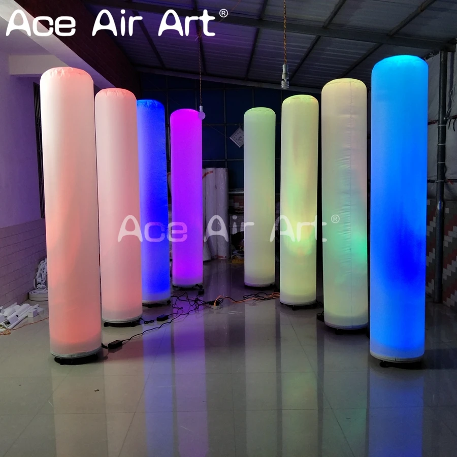 2-2m-H-Light-Up-Attractive-Colorful-Air-Pillar-Inflatable-Led-Column ...