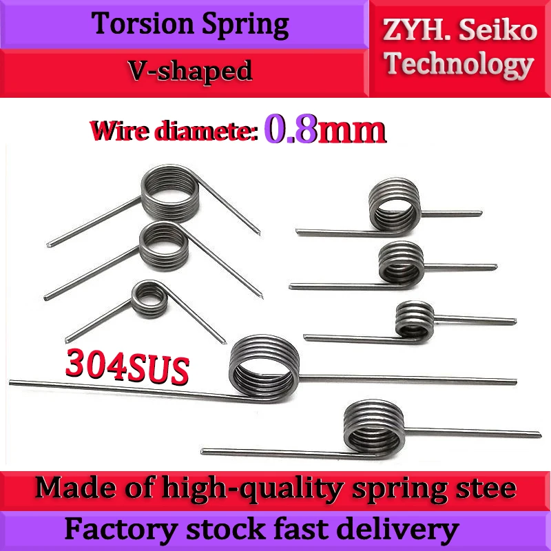 0-8-Wire-Diameter-Stainless-Steel-Small-Torsion-Spring-Torsion-Hairpin ...