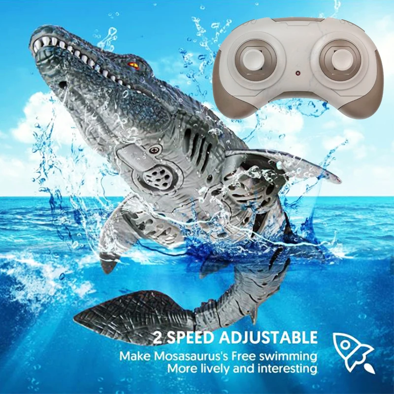 Boy-Electric-Remote-Control-Toy-Simulation-Dinosaur-Water-Toys-Canglong ...
