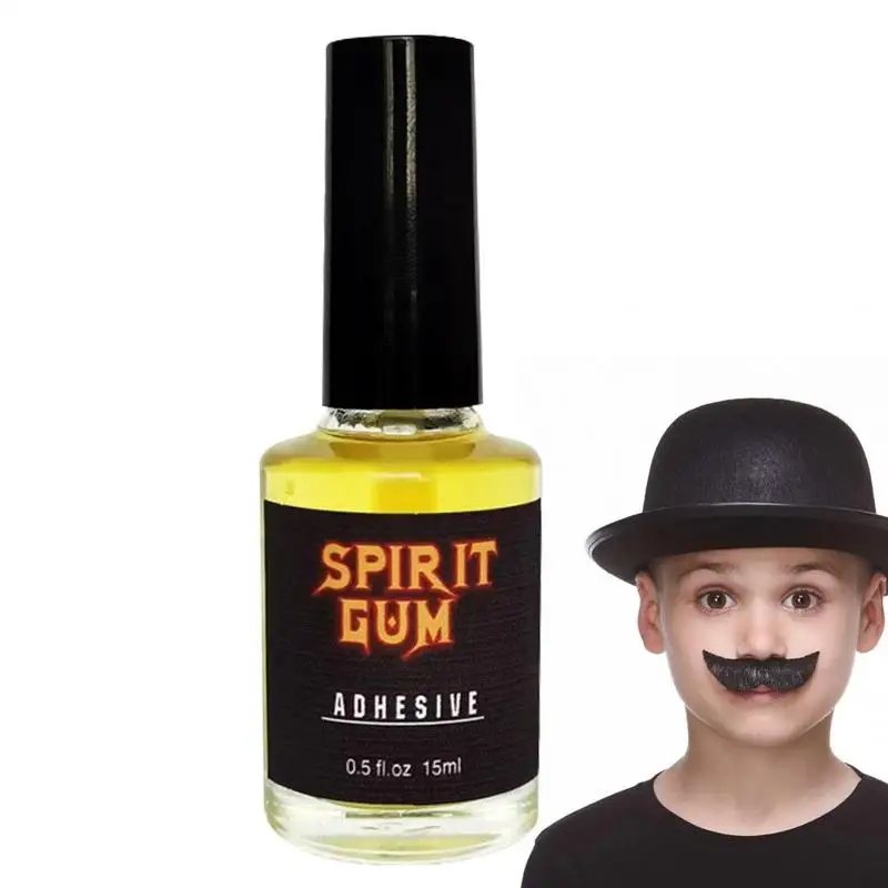 15ml Halloween Cosmetic Glue Spirit Gum Adhesive Fake Beard Glue ...