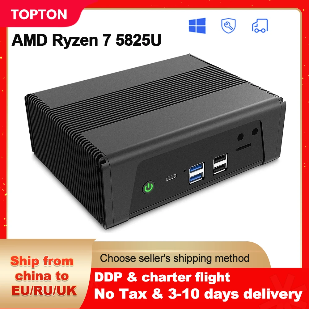 Soft Router AMD Ryzen 7 5825U 5800U Mini PC 2*NVMe 2*DDR4 OPNsense 4x Intel i226-V 2.5G NAS ...
