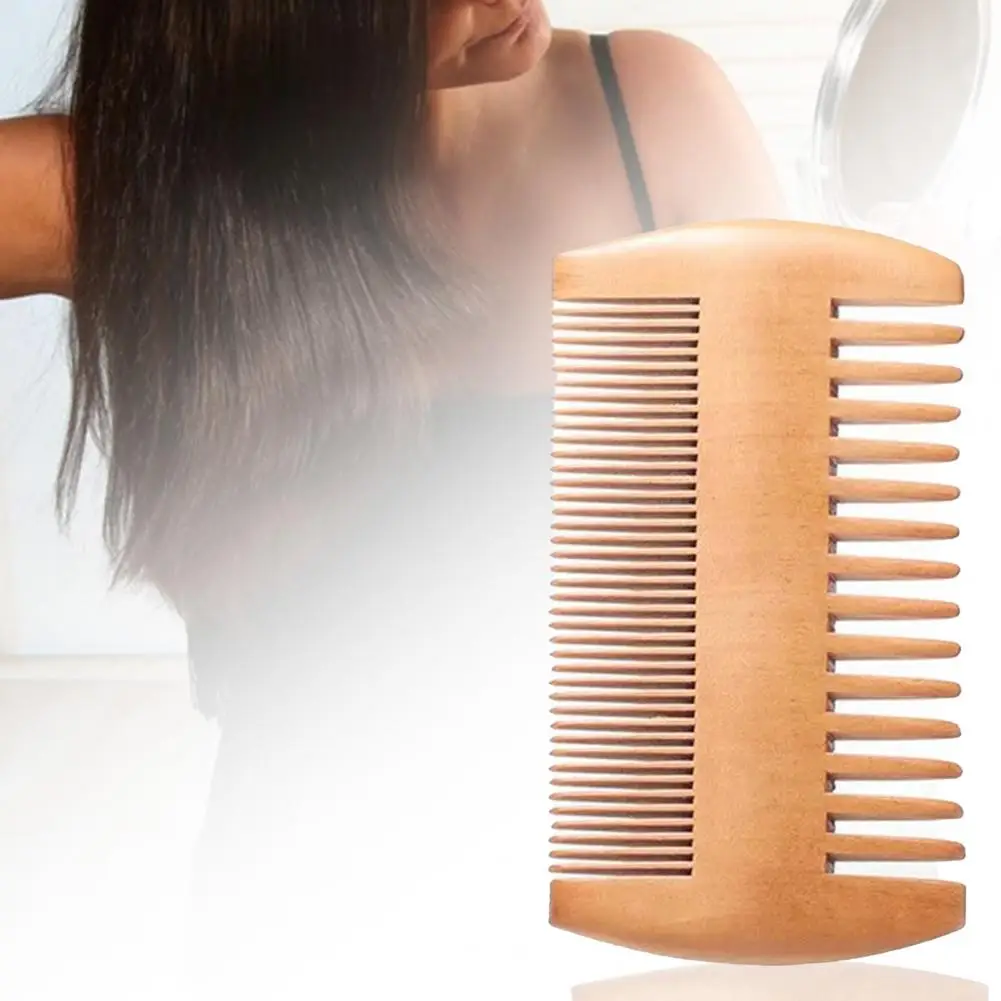 Pocket-Wooden-Comb-Narrow-Tooth-Wood-Combs-No-Static-Beard-Comb-Hair ...