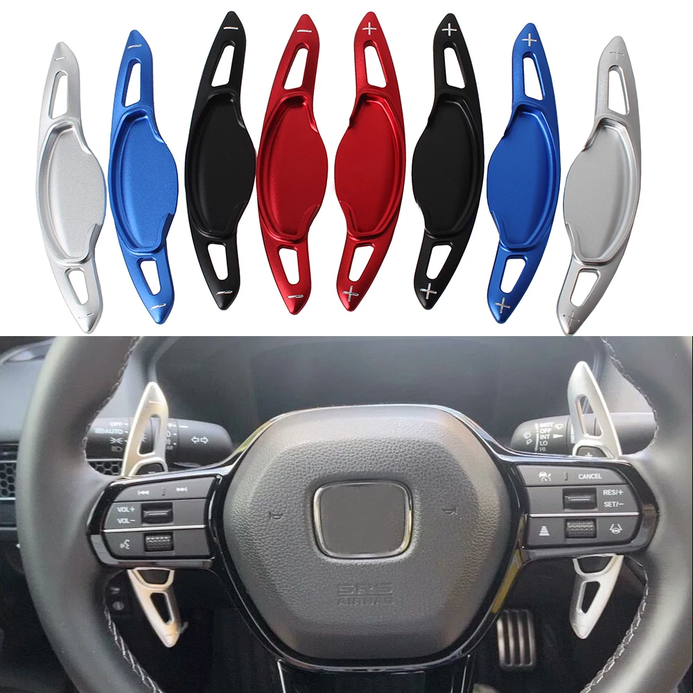 2x-Car-Steering-Wheel-Paddle-Shifter-Extension-DSG-Stickers-Styling ...