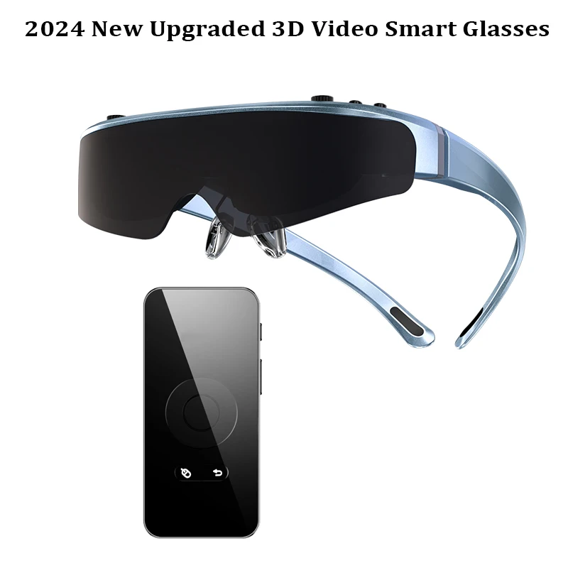 New-Upgrade-3D-Smart-Glasses-120-Inch-Virtual-Big-Screen-Thin-Light ...