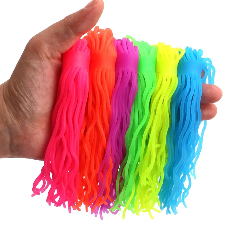 Tpr-Spaghetti-Luminous-Italian-Noodle-Elastic-Stretch-Rope-Fidget-Vent ...