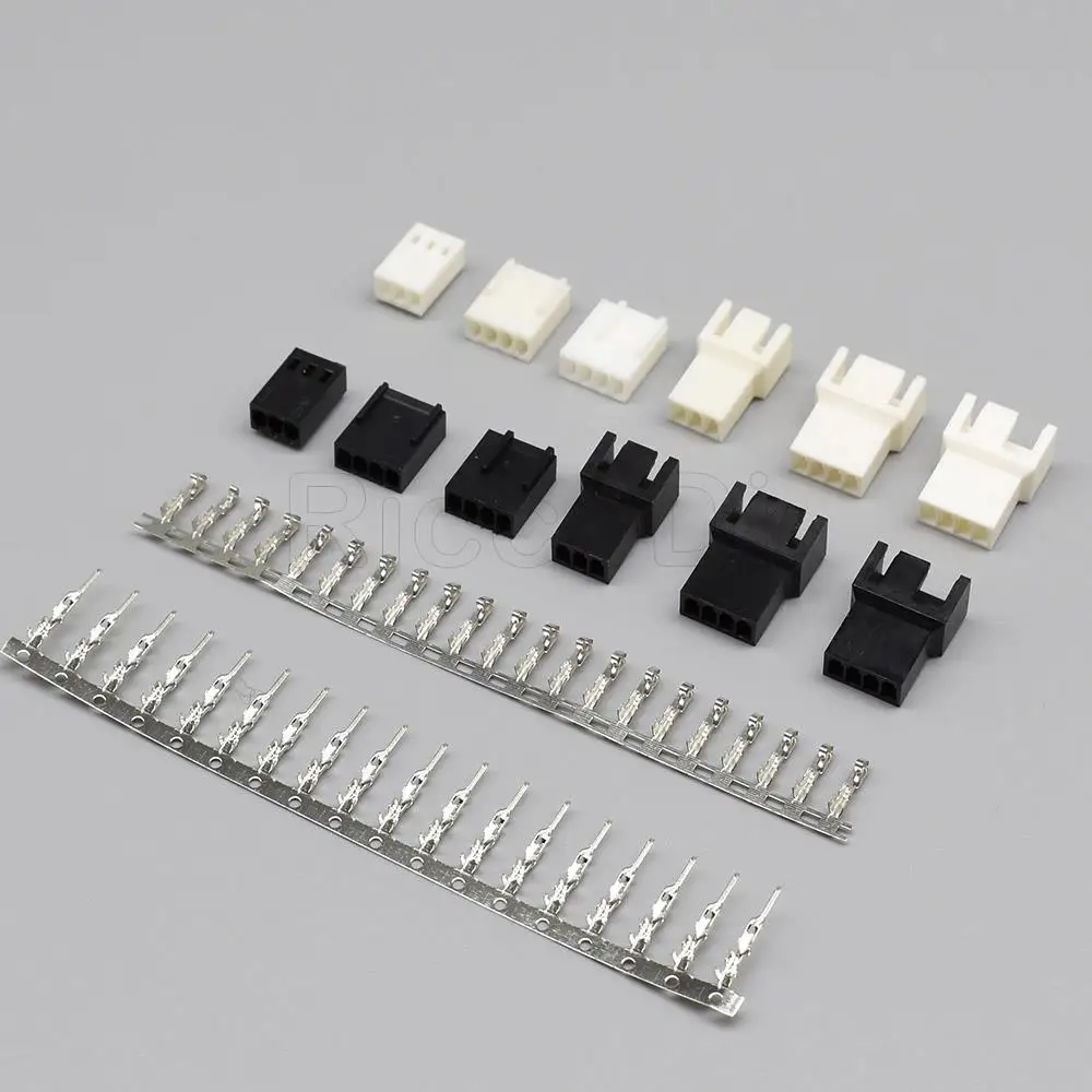 20Set High Quality 3/4 Pin PWM Fan Male Female Connector With Female ...