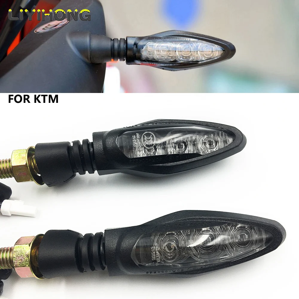 LED-Turn-Signal-Indicator-Light-Acess-rios-da-motocicleta-KTM-1190-890 ...