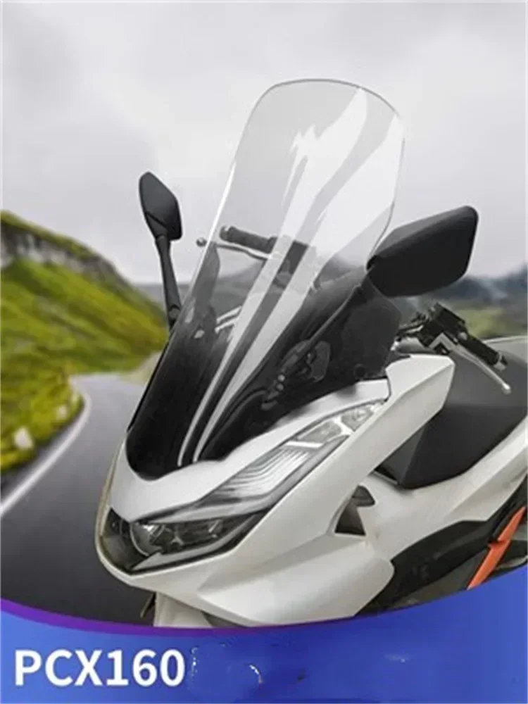 for-Honda-PCX160-modified-windshield-modified-front-windshield-and-rear ...