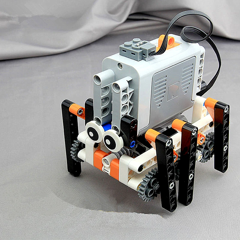 Kawaii-Bionic-Spider-Walking-Robot-of-6-Feet-MOC-Building-Block-Power-Function-Technical-DIY ...