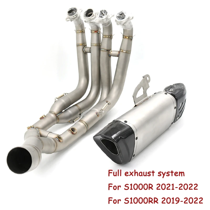S1000rr Motocross Full Exhaust System For Bmw S1000rr S1000r 2019 2020 ...