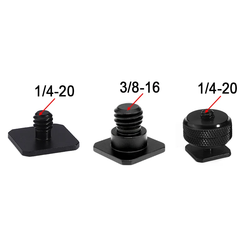 Aluminum-alloy-1-4-3-8-Single-layer-Hot-Shoe-Base-Conversion-Screw-SLR ...