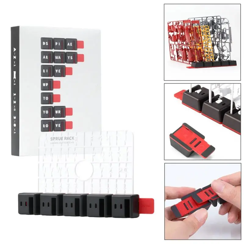 PT-SR-Sprue-Rack-Spare-Parts-Stand-For-Gundam-Model-Making-Parts-Plate ...