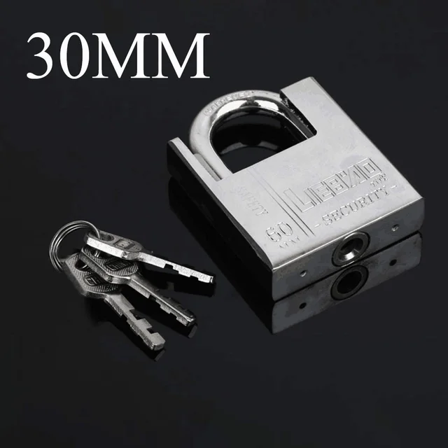 Keyed Padlock Waterproof Antirust, Multifunctional Padlock,Anti-Theft ...