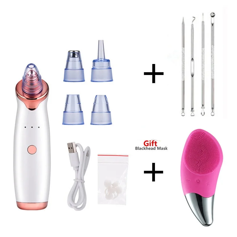 Blackhead-Remover-set-Vacuum-Acne-Pimple-Black-Spot-Suction-Electric ...