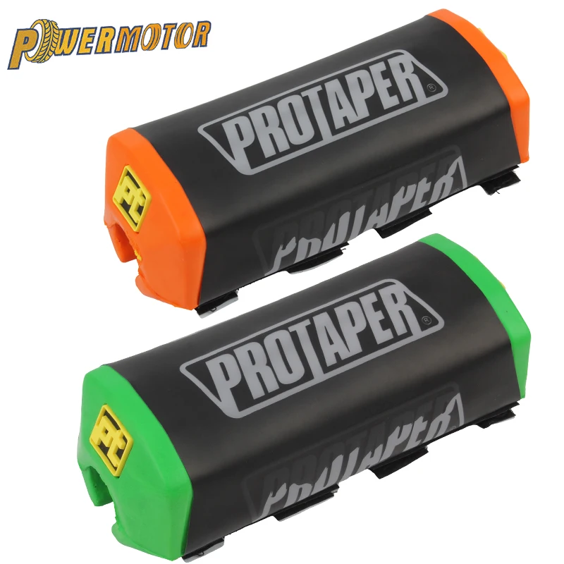 Powermotor-Motocross-Handlebar-Bar-Pad-Chest-Protector-Grips-For-Pro ...