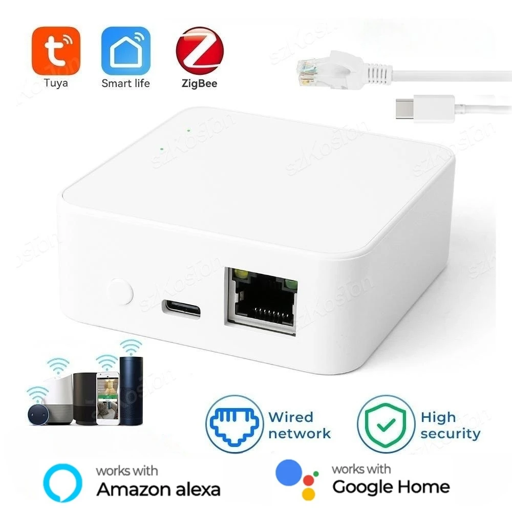 Tuya-Smart-Wired-ZigBee-3-0-Gateway-Bridge-Smart-Hub-Smart-Life-Remote ...