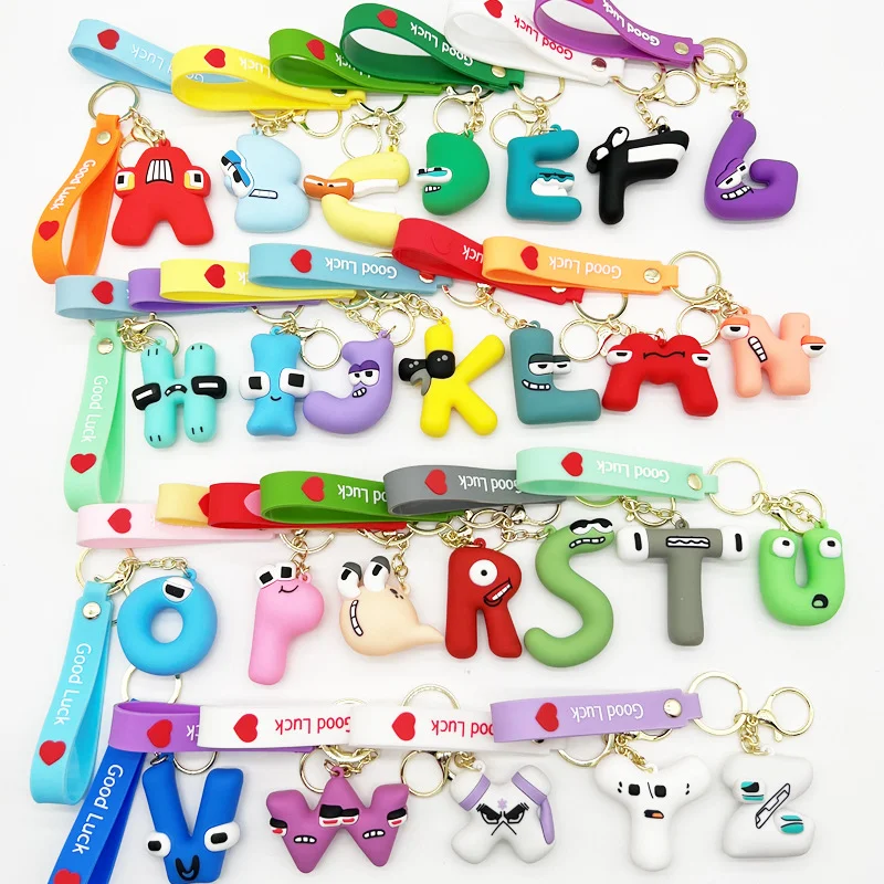 Alphabet-Lore-Keychain-Toys-English-Letter-Animal-Dolls-Ornament ...