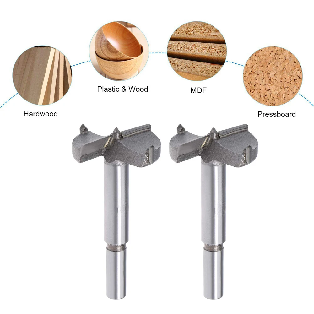 40 Mm-70 Mm Forstner Szénacél Unalmas Fúró Bitek Famegmunkáló Önálló ...