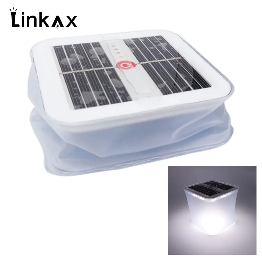 Inflatable-Solar-LED-Portable-Lantern-Camping-Light-Travel-Hiking ...