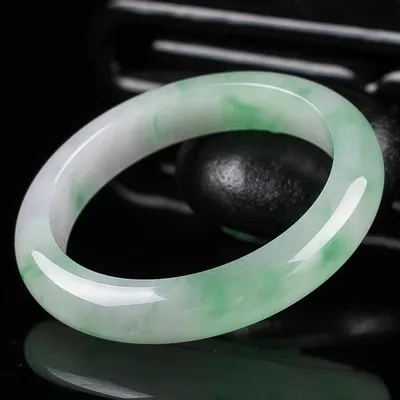 Natural-Myanmar-Jade-Jade-54mm-62mm-bracelet-Princess-jewelry-bracelet ...