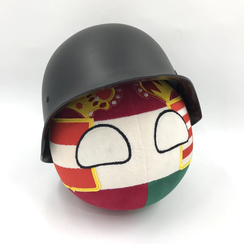 Austria-Hungary-Ball-With-German-Helmet-Authentic-Handmade-Polandball ...