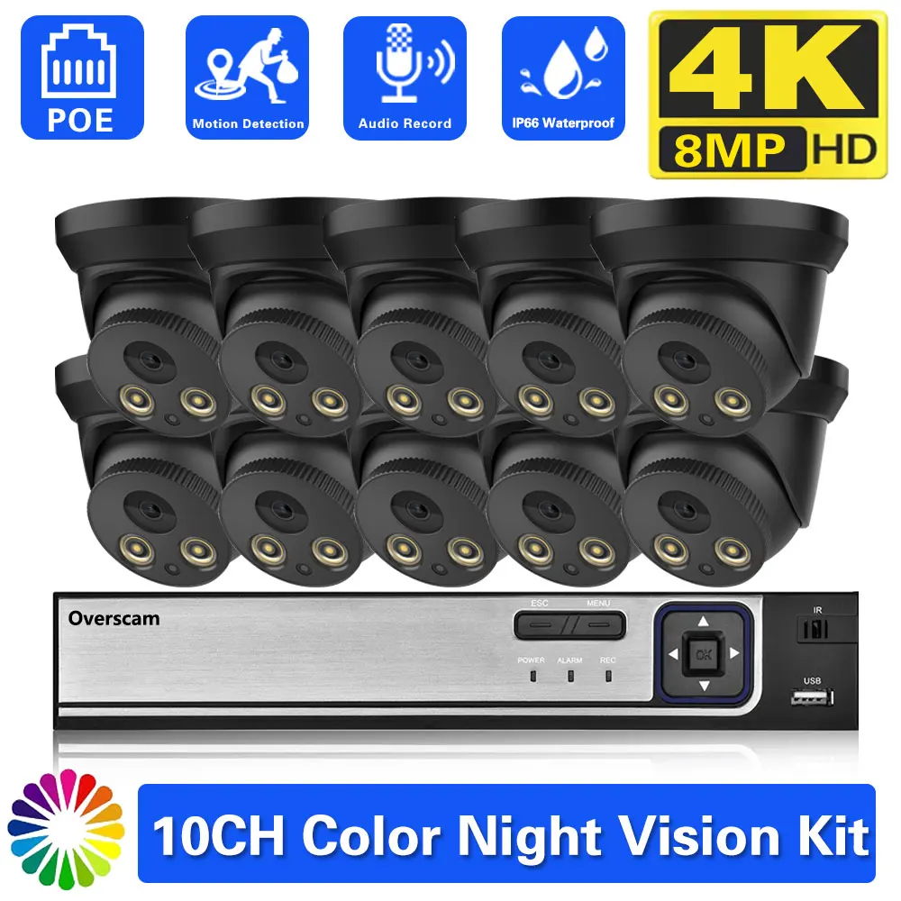CCTV-Camera-System-Kit-4K-Security-Camera-System-POE-8MP-AI-Humano ...