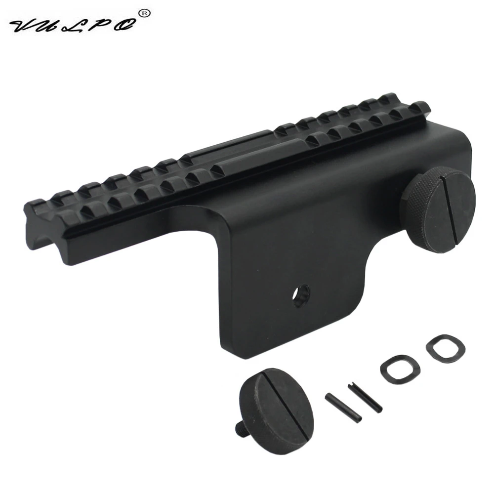 VULPO Tactical 20mm Picatinny Rail Mount caza Side Scope Mount para ...