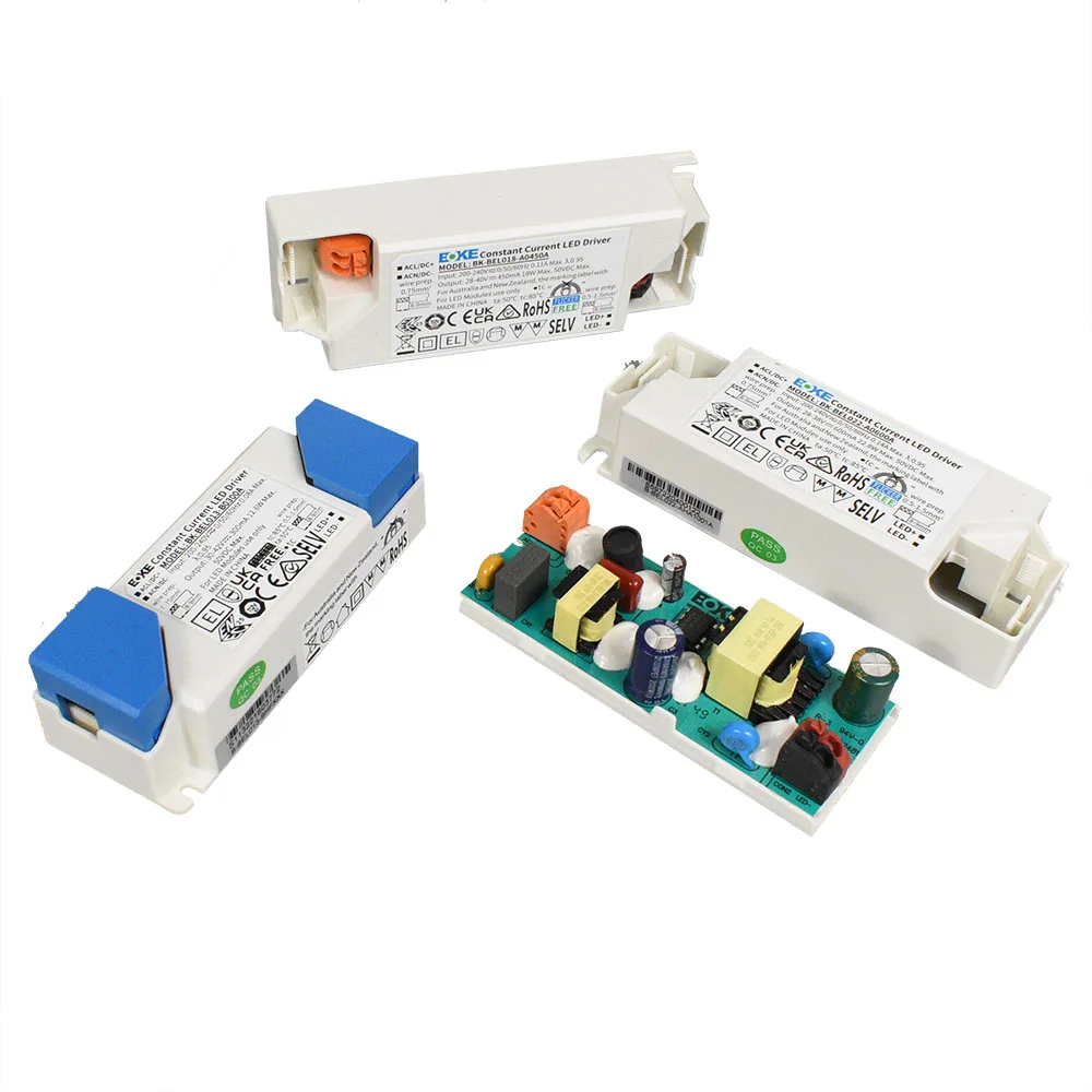 ErP Flicker free Office Lighting Screw Free LED Driver 300mA 450mA ...