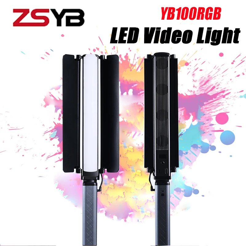 ZSYB YB100R 50~100W RGB LED Photography Video Light 2700K-7500K ...