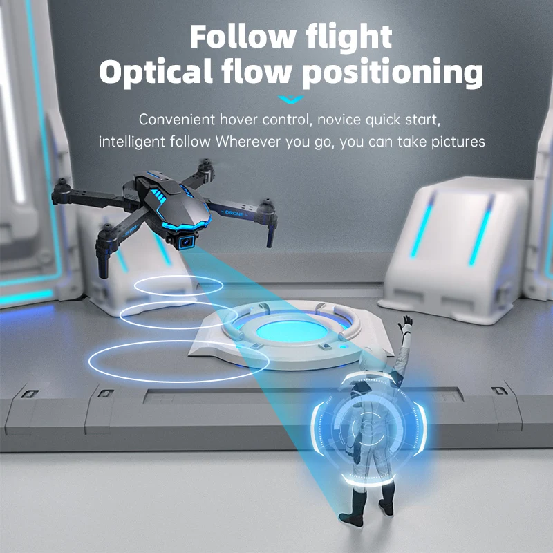 X6 Pro Drone With 4k Profession Hd Dual Camera Foldable Wifi Fpv Drone ...