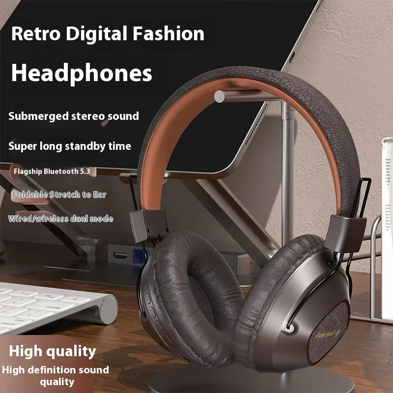 Over-ear-bluetooth-headset-retro-ultra-long-standby-gaming-high-sound ...