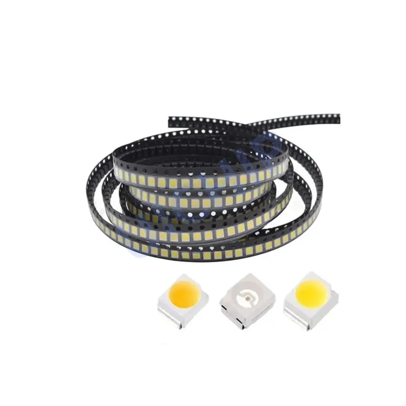 100pcs-3528-LED-SMD-White-Chip-PLCC-Ultra-Bright-Surface-Mount-20mA-3V ...